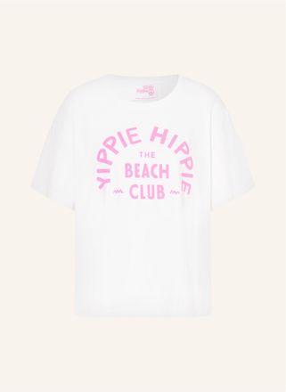 Yippie Hippie Yippie Hippie T-Shirt weiss