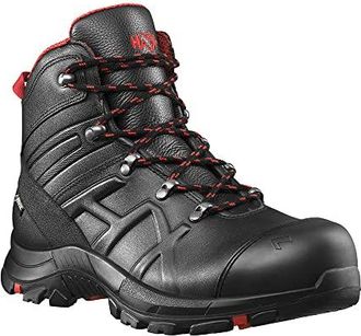 Haix Black Eagle Safety 54 mid Moderne-sportif, design combiné avec la technologie de sécurité innovante. noirUK 8.5 / EU 43