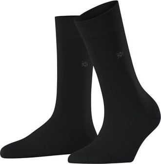 Burlington Bloomsbury W So laine coton unies 1 paire, Chaussettes Femme, Noir Black 3000, 36-41