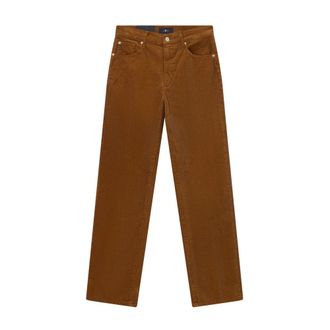 7 For All Mankind Gerades Jeans - - Jeans - Damen - Braun - W31