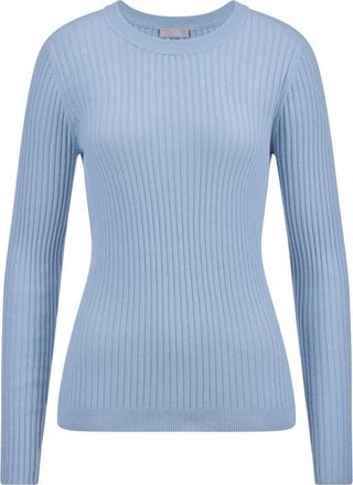 Peter Hahn Rundhals-Pullover Peter Hahn blau