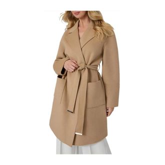 Guess Manteau en m&eacute;lange de laine - Femme - Manteaux - Beige - Taille: 38 FR
