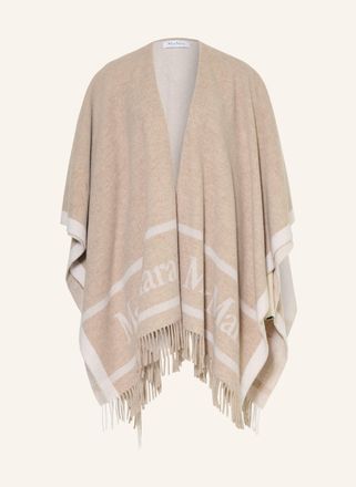Max Mara Jacquard-Cape Hilde beige