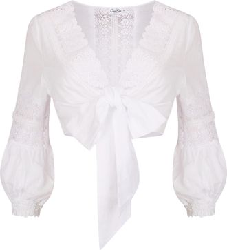 Charo Ruiz Ibiza Blouse Vania Blanc