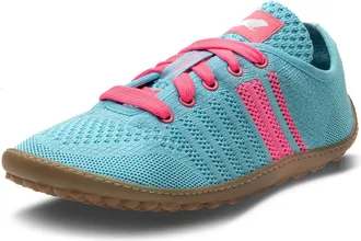 Leguano Barfu&szlig;schuh LEGUANO CARIBEO, Damen, Gr. 37, t&uuml;rkis, pink, Textil, Schuhe Barfu&szlig;schuh, Bequemschuh, Schn&uuml;rschuh mit Kontrastbesatz, Topseller