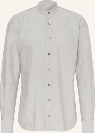 DU4 Trachtenhemd Hansi Slim Fit Mit Stehkragen gruen