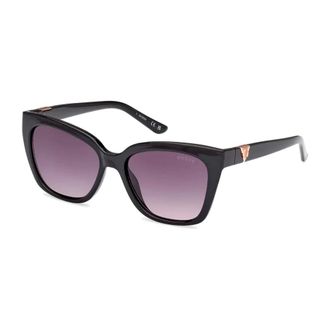 Guess Femme, Accessoires, Noir, Taille: 53 MM Square Lunettes de soleil