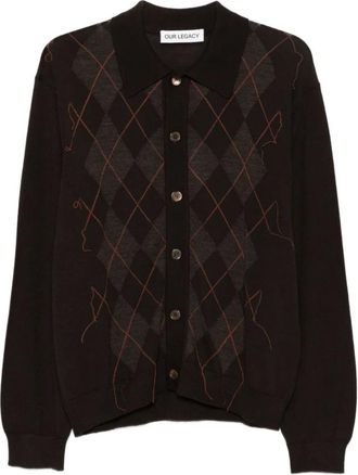 Our Legacy Homme, Pulls, Multicolore, Taille: XL T-shirts et polos brodés MultiColour