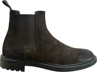 Daniele Alessandrini Homme, Chaussures, Noir, Taille: 43 EU Chelsea Bottes
