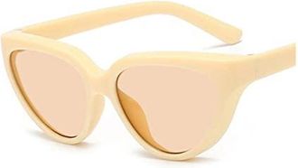 Generic Lunettes de soleil décoratives rétro oeil de chat pour hommes et femmes pour les vacances en plein air (couleur : I, taille : 1) 2026