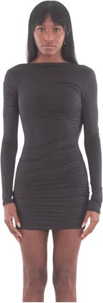 Aniye By Femme, Robes, Noir, Taille: 40 FR Mavis Nylon Bustier Dress