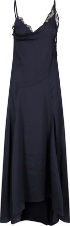 Isabel Marant Asymmetrisches Midikleid Aus Seide