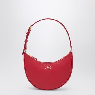 Valentino Garavani Red leather Vlogo Signature mini hobo bag