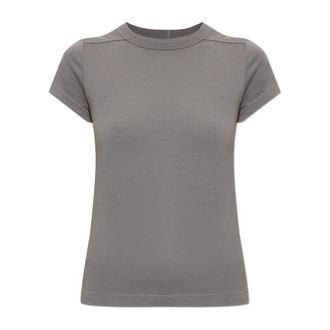 Rick Owens Cropped Level T-Shirt - - Tops - Damen - Grau - M