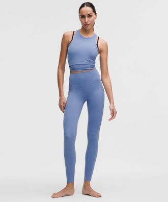 lululemon Legging Align taille haute &agrave; poches pour Femmes - 71 cm - Bleu - Taille 10