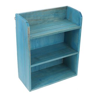 Angoily Massivholz Aufbewahrungsregal Kleiner Mehrschichtig Tischorganizer aus Nat&uuml;rlichem Holz Kompaktes Displayregal f&uuml;r Dekoration und Kleine Gegenst&auml;nde