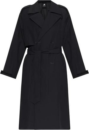adidas Uniform Trenchcoat - - Sport - Herren - Schwarzk - S