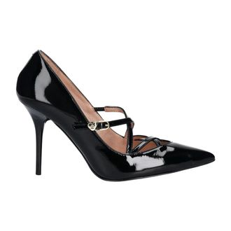 Love Moschino Femme, Chaussures, Noir, Taille: 40 EU Escarpins en cuir verni