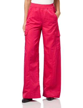 Pinko Damen Pocoyo 1 Tecni Twill Hose, Q53_rosa Venedig, L