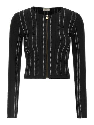 Elisabetta Franchi Cardigan - Noir
