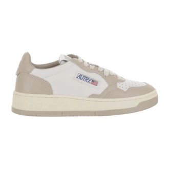 Autry Medalist Farbakzente-Sneaker - - Shoes - Damen - Wei&szlig; - 38 EU