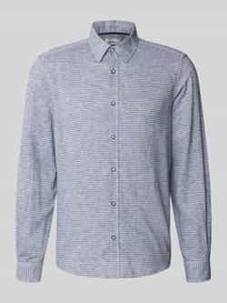 s.Oliver Red Label Regular Fit Freizeithemd aus Leinen-Baumwoll-Mix