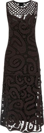 Pinko Kleid PINKO BUFERA ABITO CROCHET GEOMETRICO ABITO