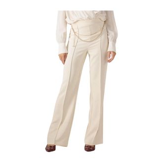 Twinset Beige Damen Hosen 252tp2281 - - Trousers - Damen - Beige - XS
