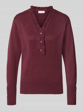 Freequent Regular Fit Pullover mit Woll-Alpaka-Anteil Modell Katie
