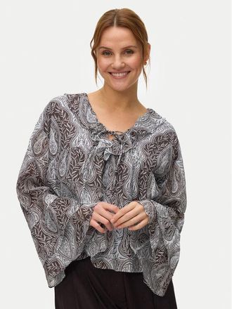 Vero Moda Bluse Tara 10346962 Himmelblau Regular Fit