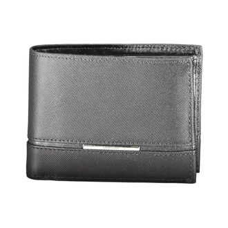 Calvin Klein Schwarzes Leder Portemonnaie - - Accessories - Herren - Schwarzk - ONE SIZE
