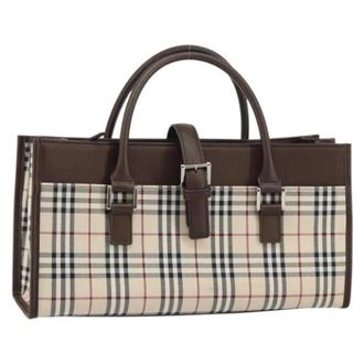 Burberry Pre-owned Canvas Handtasche - - Pre-owned - Damen - Beige - ONE SIZE
