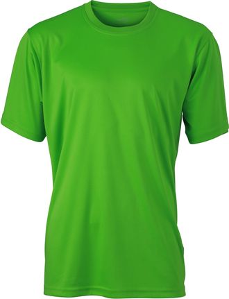 James & Nicholson Herren Langarmshirt Funktions T-Shirt Mens Active gr&uuml;n (Lime/Green) X-Large