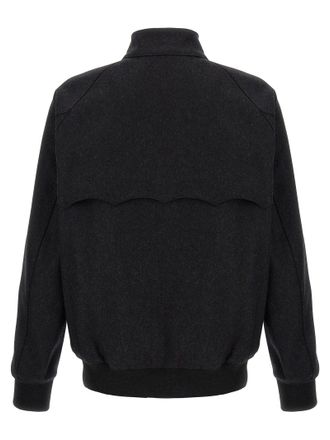 Baracuta G9 Melton Jacket - Anthracite