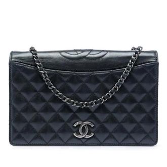 Chanel Pre-owned Ballerine Flap - - Pre-owned - Damen - Schwarzk - ONE SIZE