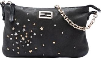 Fendi Sac bandouli&egrave;re vintage doccasion - Femme - Pre-owned - Noir - Taille: ONE Size