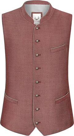 Stockerpoint Herren Loris Trachtenweste, rot, 46