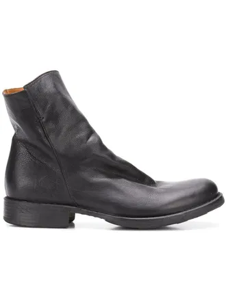 Fiorentini + Baker bottines à bout rond - Noir