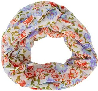 Pieces Pieces PCBADESOLA Tube Scarf BC Écharpe, Blanc Brillant, Taille Unique Femme