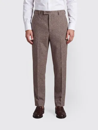 Valentino Garavani Pantalon de tailleur en laine m&eacute;lang&eacute;e coupe slim
