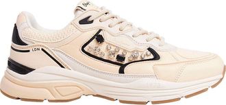 Pepe Jeans London Damen Dave Knit W Sneak, Beige Oyster White, 36 EU