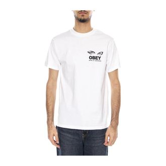Obey T-Shirts - - Tops - Herren - Wei&szlig; - XL