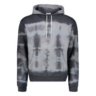 John Elliott + Co Tie Dye Baumwoll Hoodie - - Sweatshirts & Hoodies - Herren - Grau - M