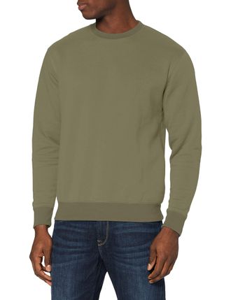Fruit Of The Loom Fruit of The Loom Herren Sweatshirt Gr. L, Gr&uuml;n - Green (Classic Olive)