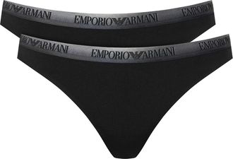 Emporio Armani String-Set EW000402 AF25572 UC001 Schwarz