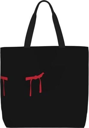 Generic Hommes Karat&eacute; Sac A Main Femmes L&eacute;ger Sacs De Courses Grand Sac Cabas Pour Gym Plage Shopping