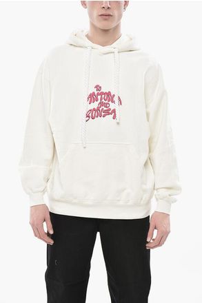 BONSAI Oversized Hoodie with Embossed Print size L