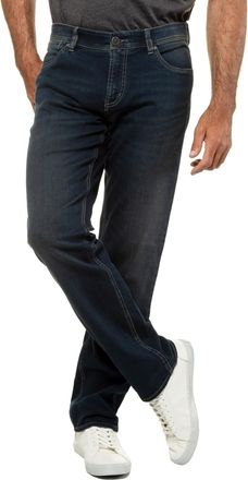 JP1880 Herren große Größen Übergrößen Menswear L-8XL bis 70, Jeanshose, 5-Pocket, Regular-Fit, Raw-Denim-Hose Bleached Denim 62 714283907-62