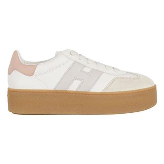 Hogan Femme, Chaussures, Beige, Taille: 37 1/2 EU Lace-up H