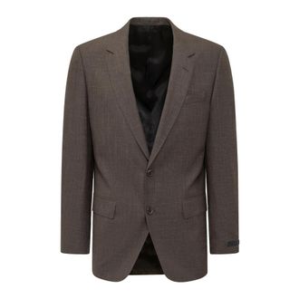 HUGO BOSS Einreihiger Blazer - - Jackets - Herren - Braun - XL